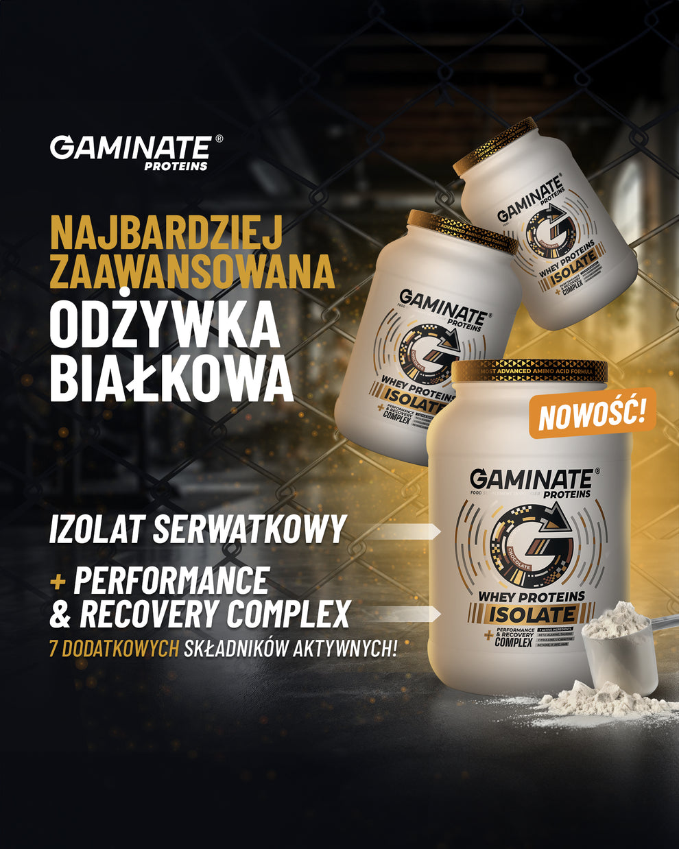 ISOLATE + PERFORMANCE & RECOVERY COMPLEX – Gaminate
